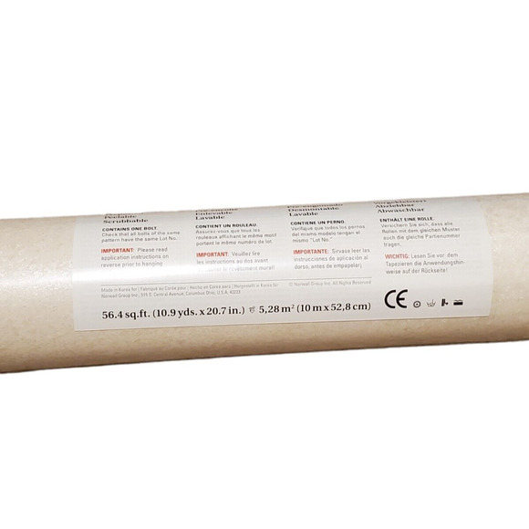 Norwall | Wall Decor | Norwall Solid Vinyl Wallcovering Wallpaper Satin ...